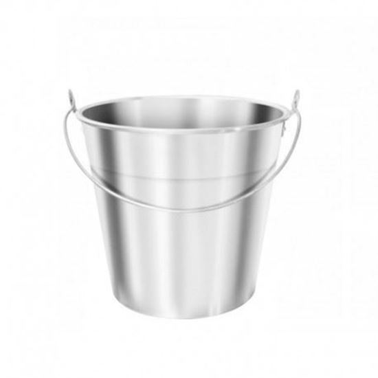Grupo Castro. Balde 10 bts/7.5ltrs aluminio